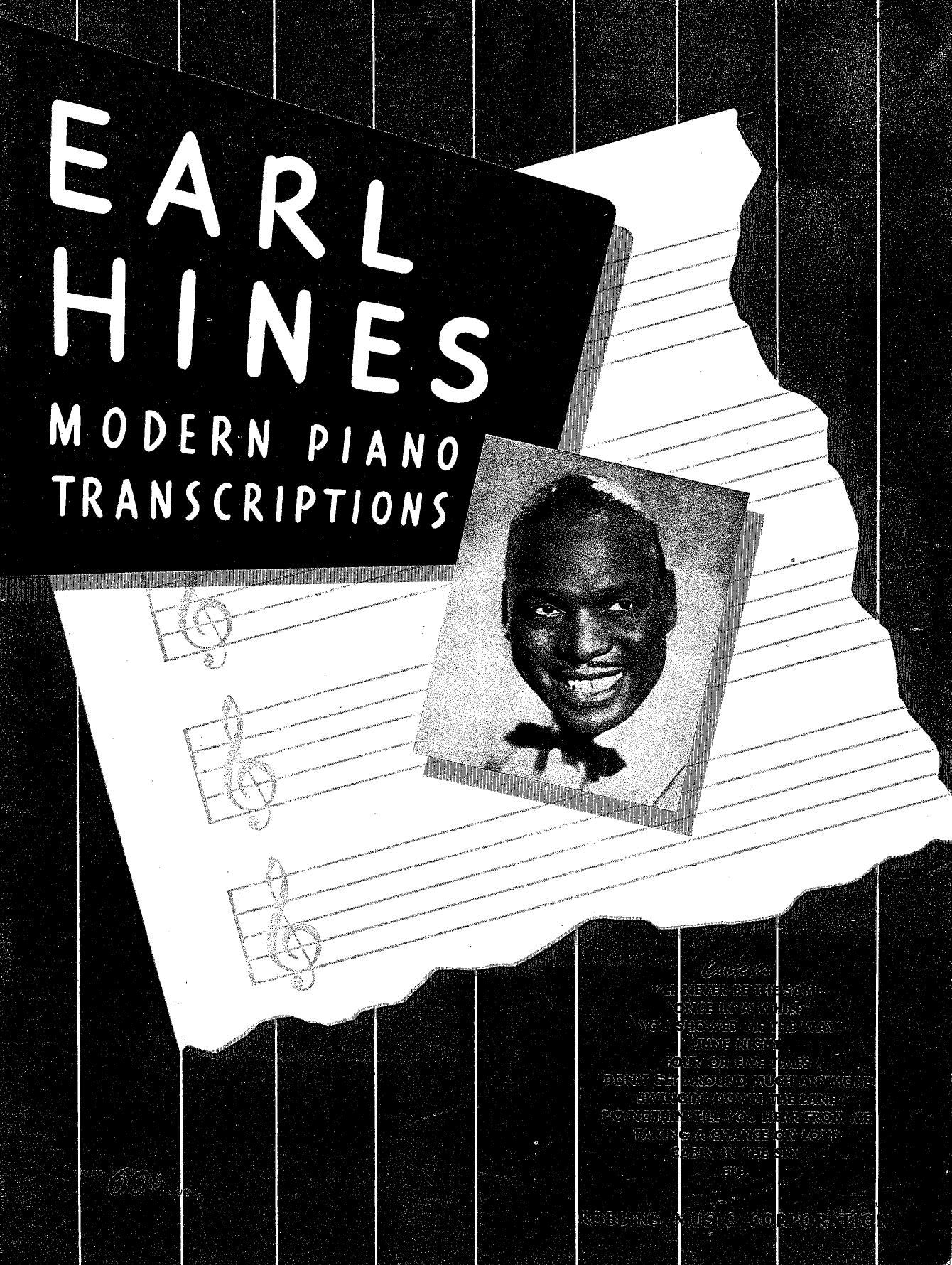 Earl Hines: Modern Piano Transcriptions - Sheet Music Library (PDF)