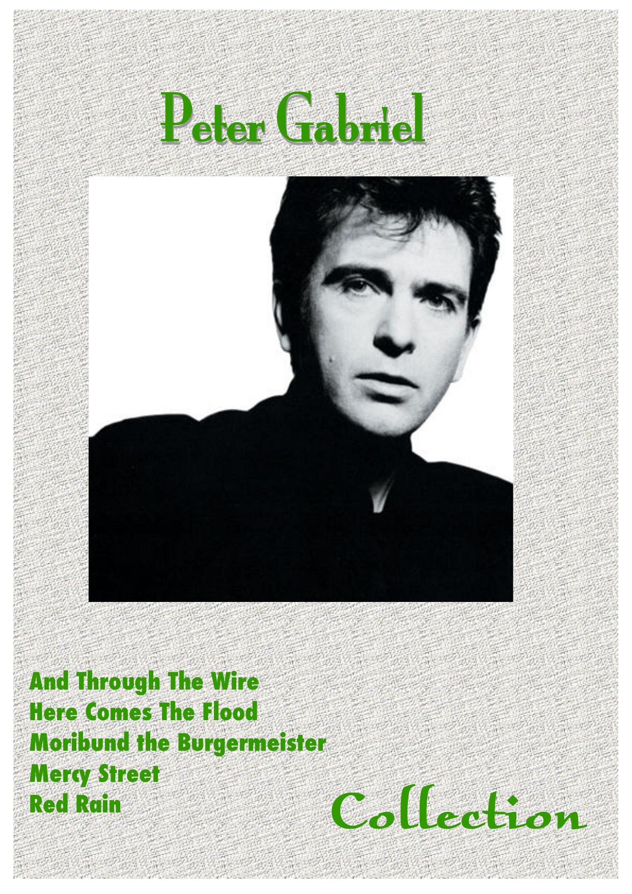 Happy birthday, Peter Gabriel, born on this day in 1950! - Sheet Music ...