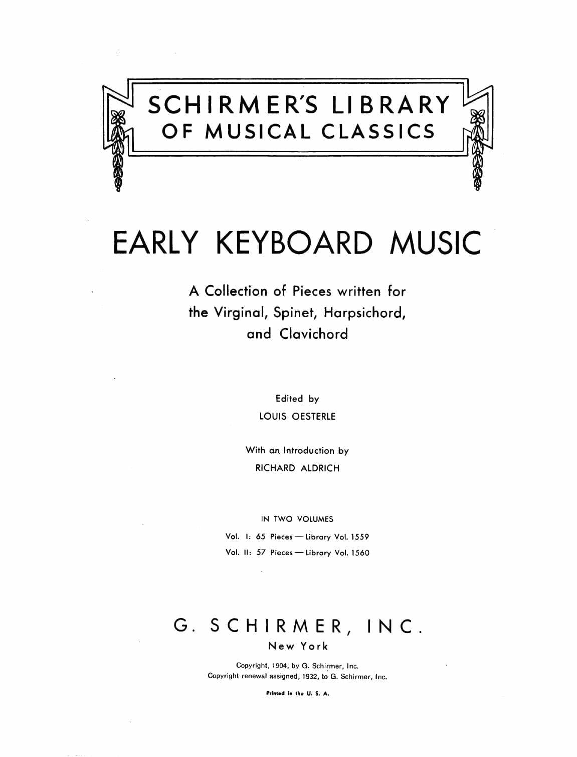 Rare books (vintage and out-of-print books) - Sheet Music Library (PDF)