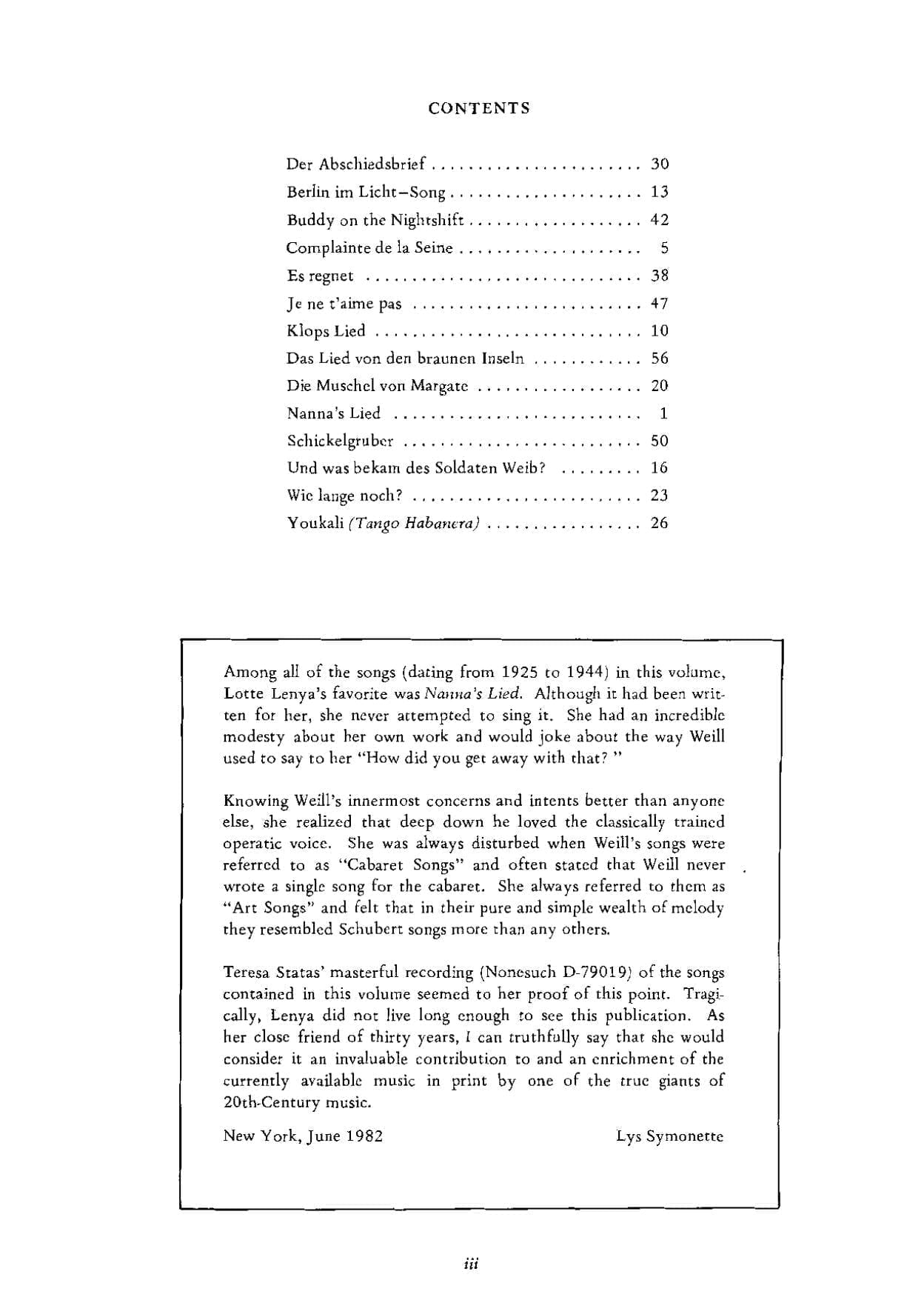 Remembering Kurt Weill (1900-1950) and his music - Sheet Music Library ...