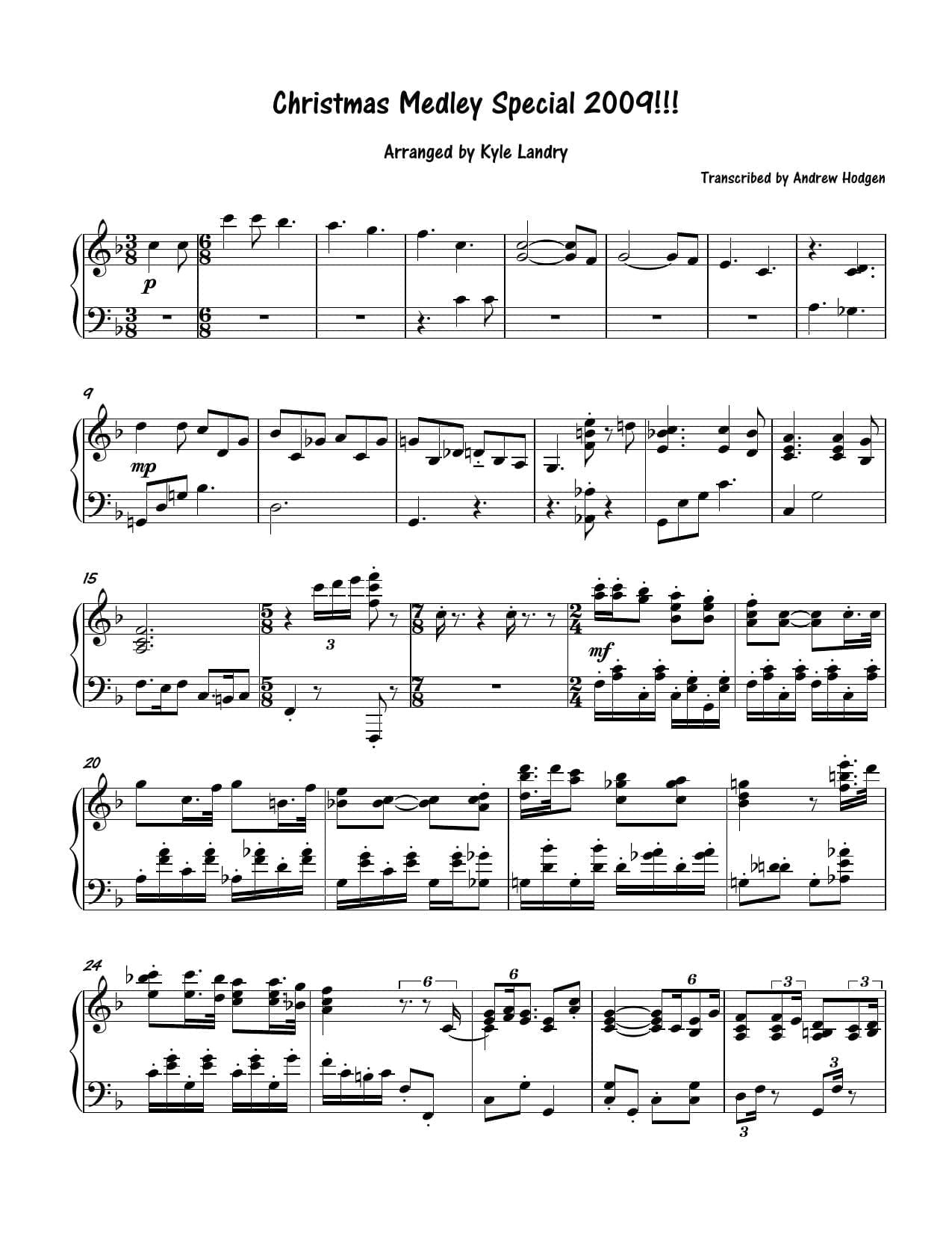 Christmas Carols, Songs and Hymns sheet music - Sheet Music Library