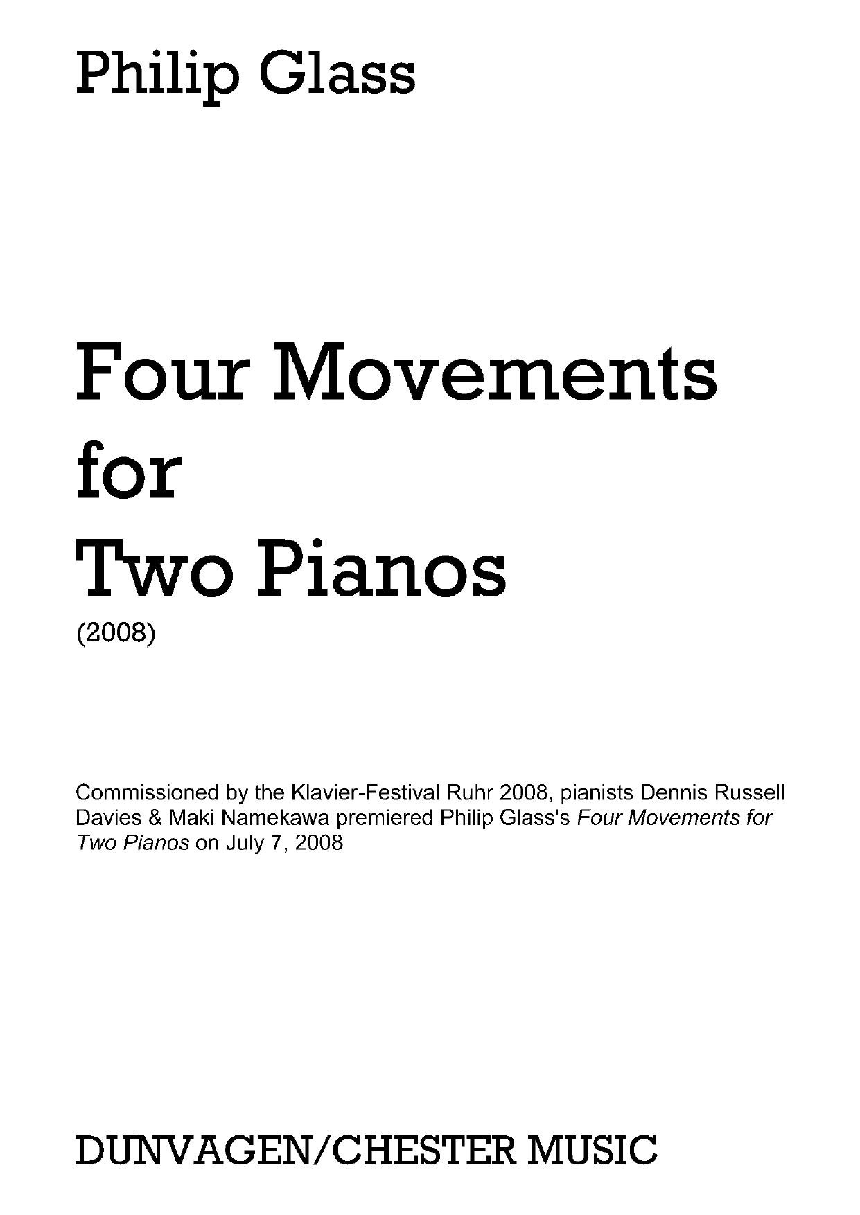 In Conversation: Philip Glass and Tim Page - Sheet Music Library (PDF)