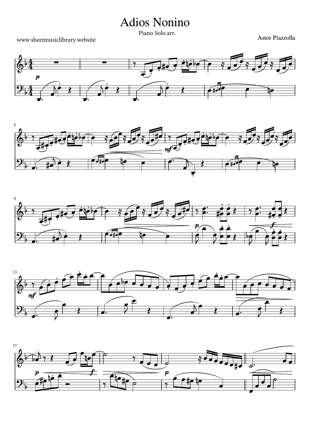 New sheet music added in December 2023 - Sheet Music Library (PDF)