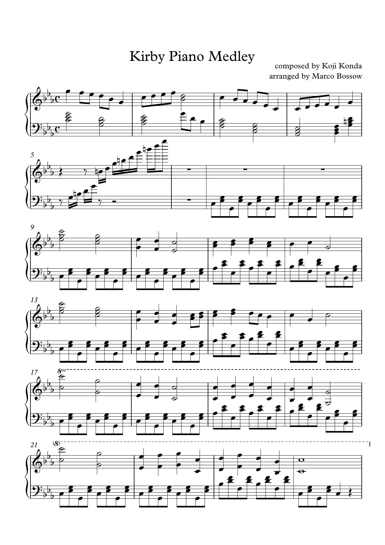 Video Games Sheet Music